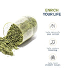 wheatgrass capsules with antioxidants