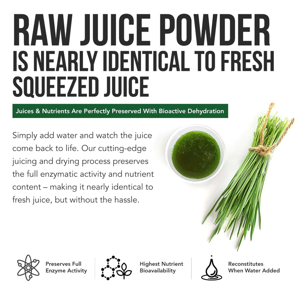 wheatgrass juice powder for detox