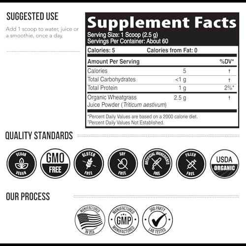 wheatgrass juice powder for energy boost