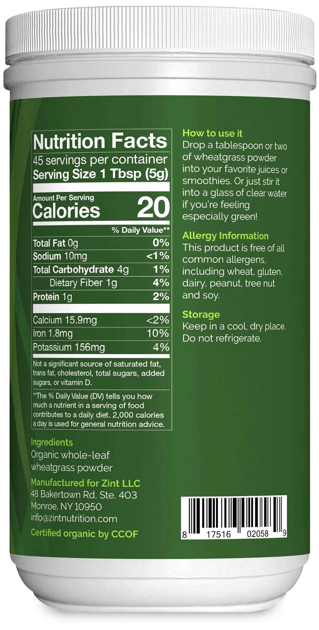Wheatgrass powder for better digestion