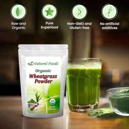 wheatgrass powder for detoxifying drinks
