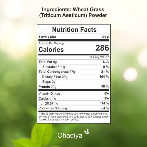 Wheatgrass Powder for enhanced hydration