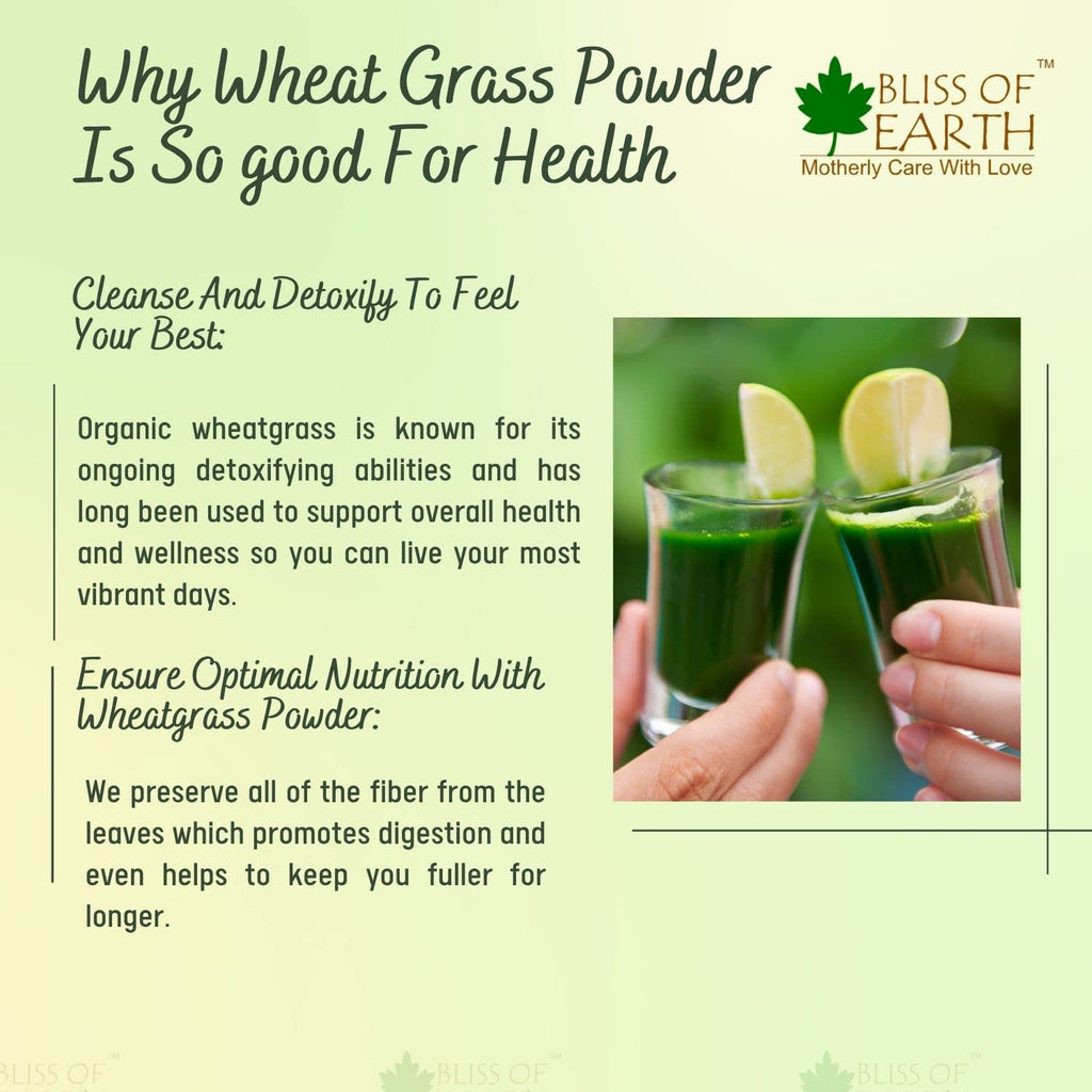 wheatgrass powder for immune support
