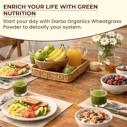 wheatgrass powder for natural detoxification