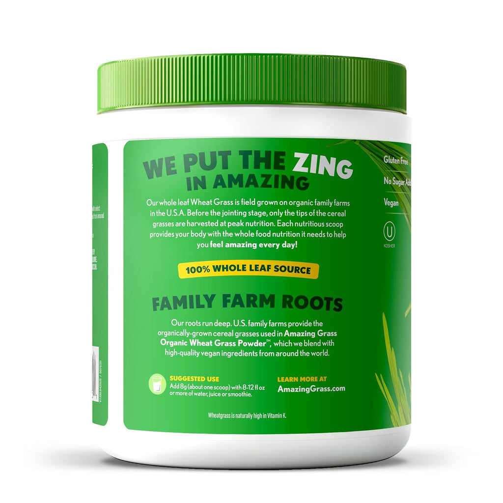 wheatgrass powder packed with nutrients