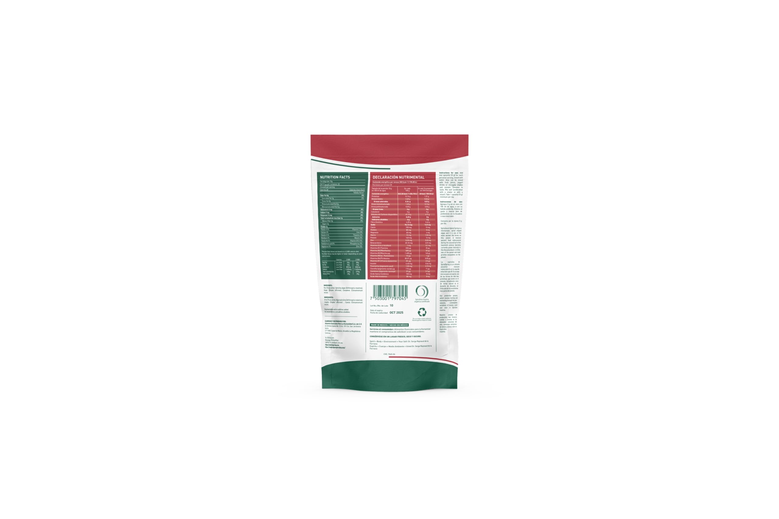 where to buy organic spirulina