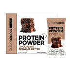 whey protein brownie batter snack