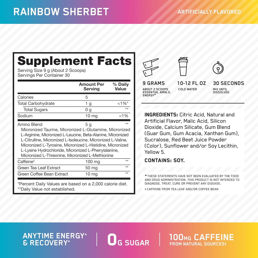 whey protein energy boost supplement