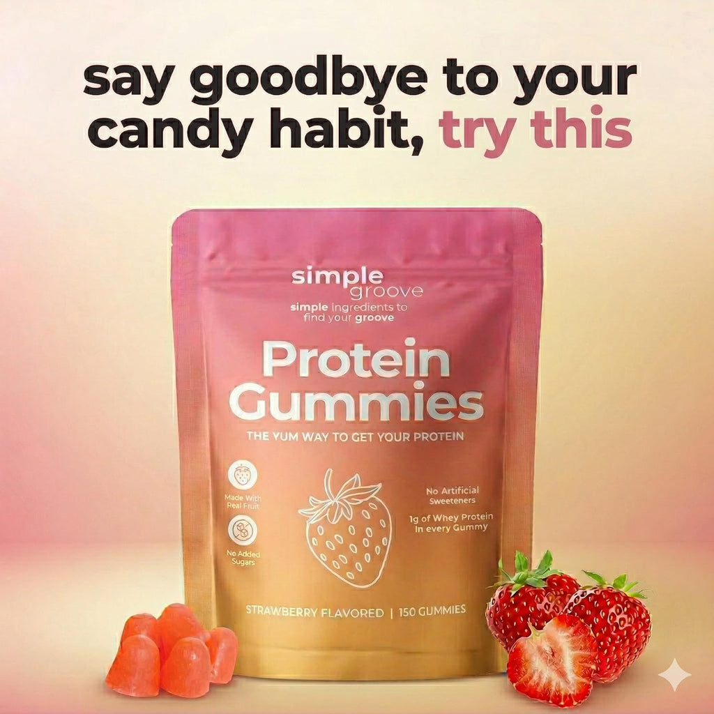 Whey protein gummies for muscle recovery