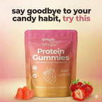 Whey protein gummies for muscle recovery