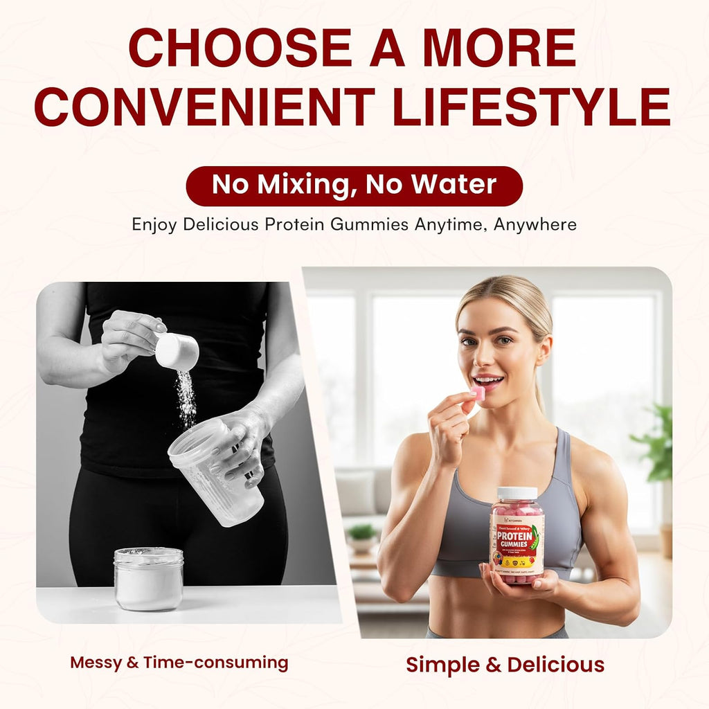 whey protein gummies with essential amino acids