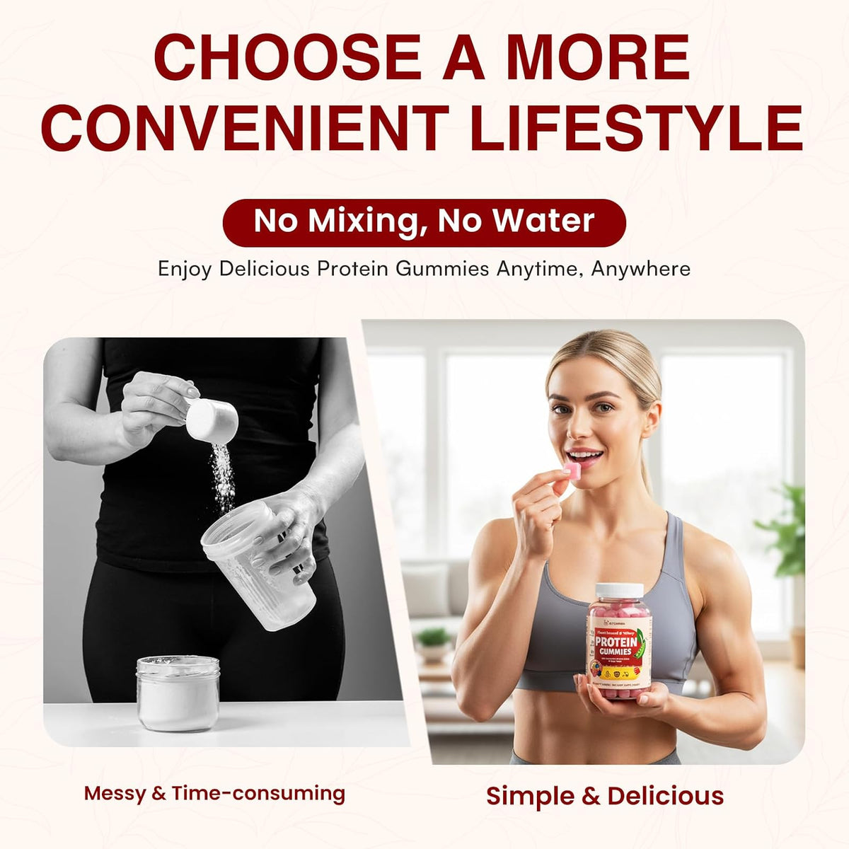 whey protein gummies with essential amino acids