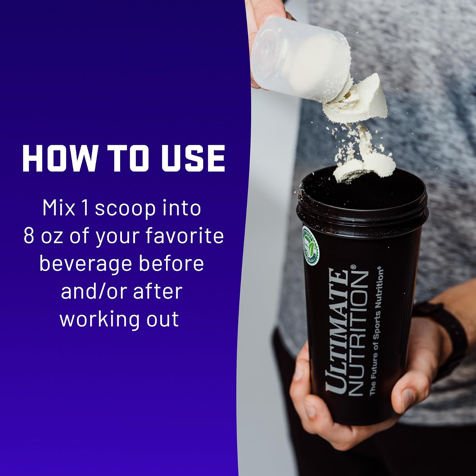 Whey protein isolate for muscle growth