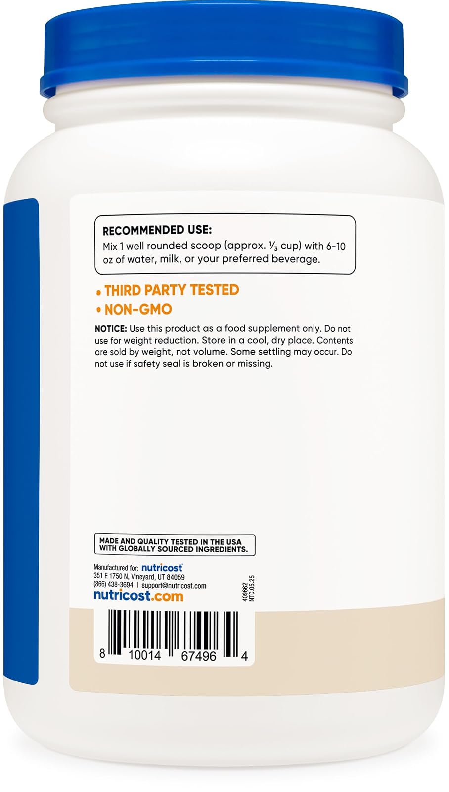 whey protein isolate for post-workout nutrition