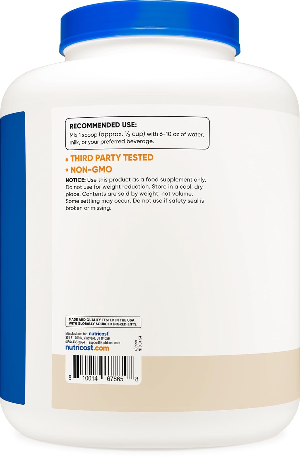 whey protein isolate for post-workout recovery