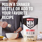 Whey protein powder for post-workout nutrition
