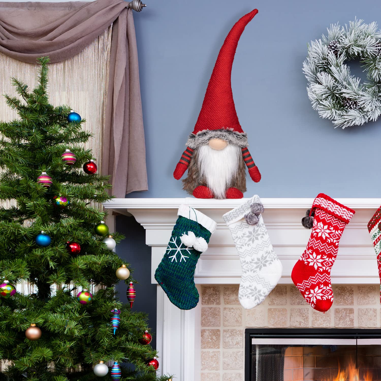 Whimsical gnome for cozy home