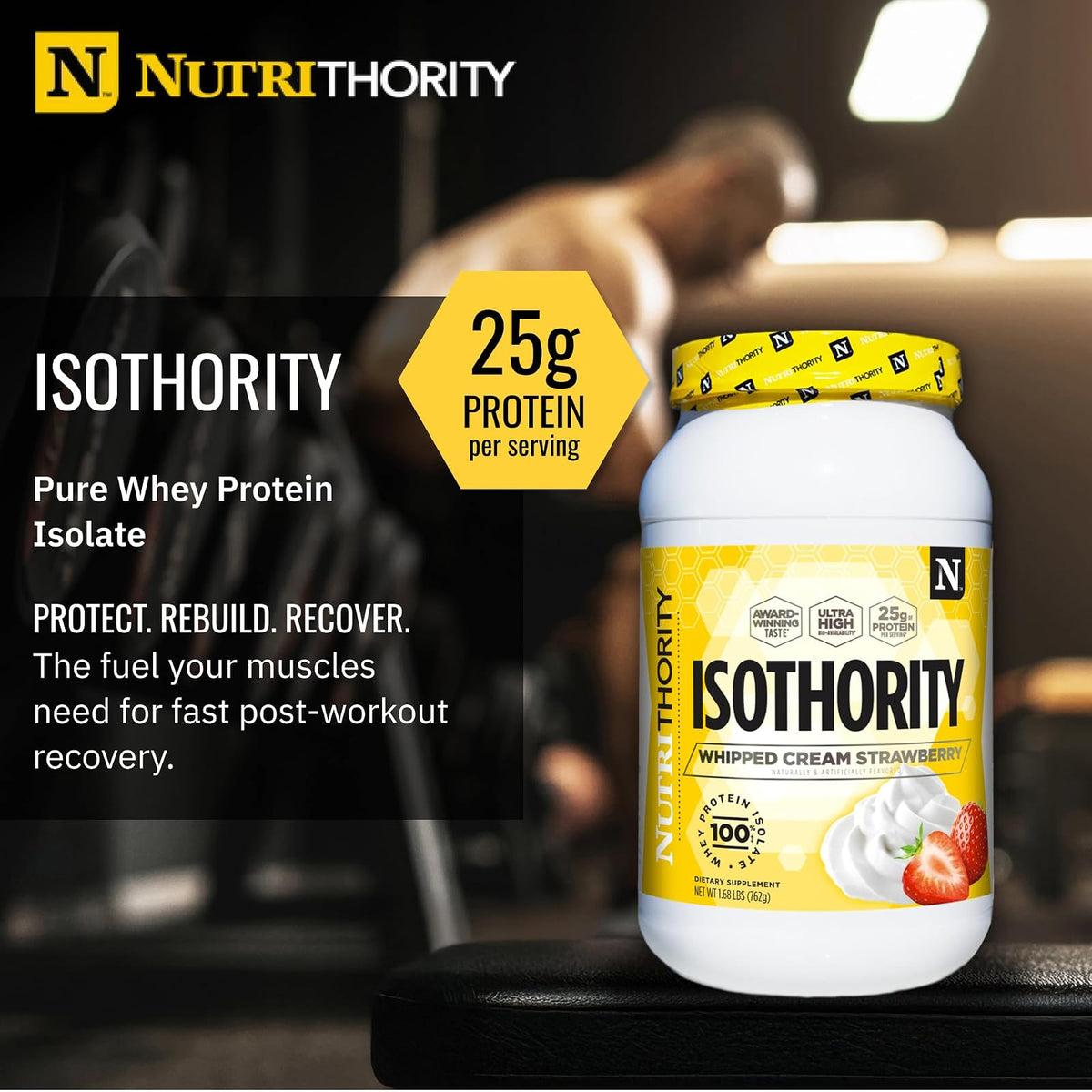 Whipped cream whey protein powder