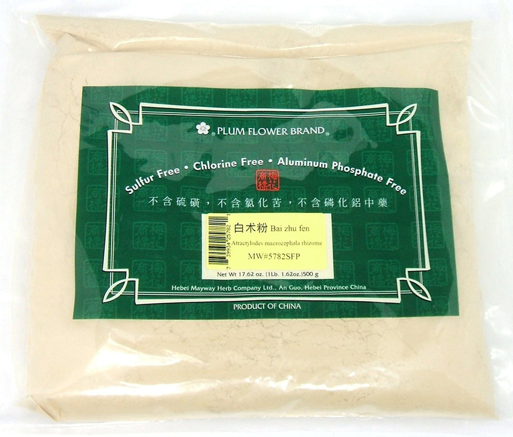 white atractylodes root powder for supplements