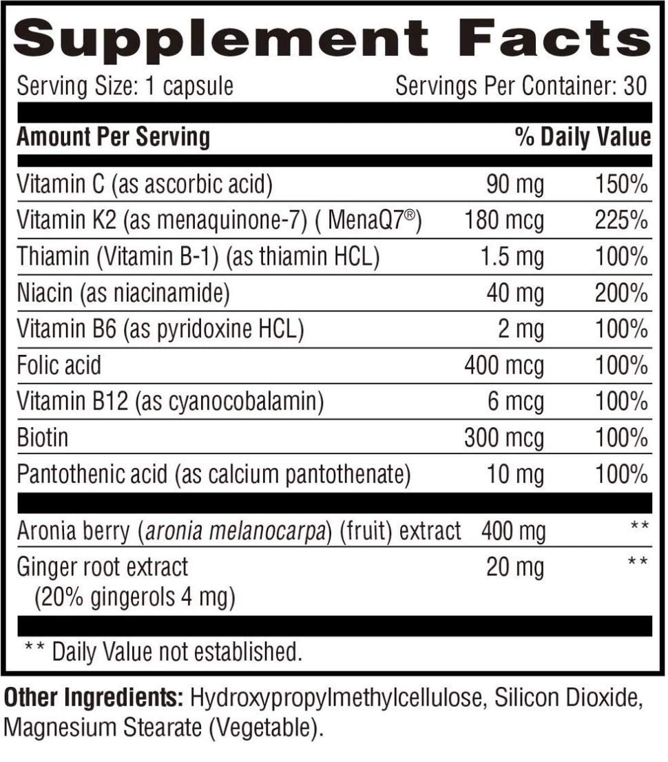 White berry blended supplements for immune support