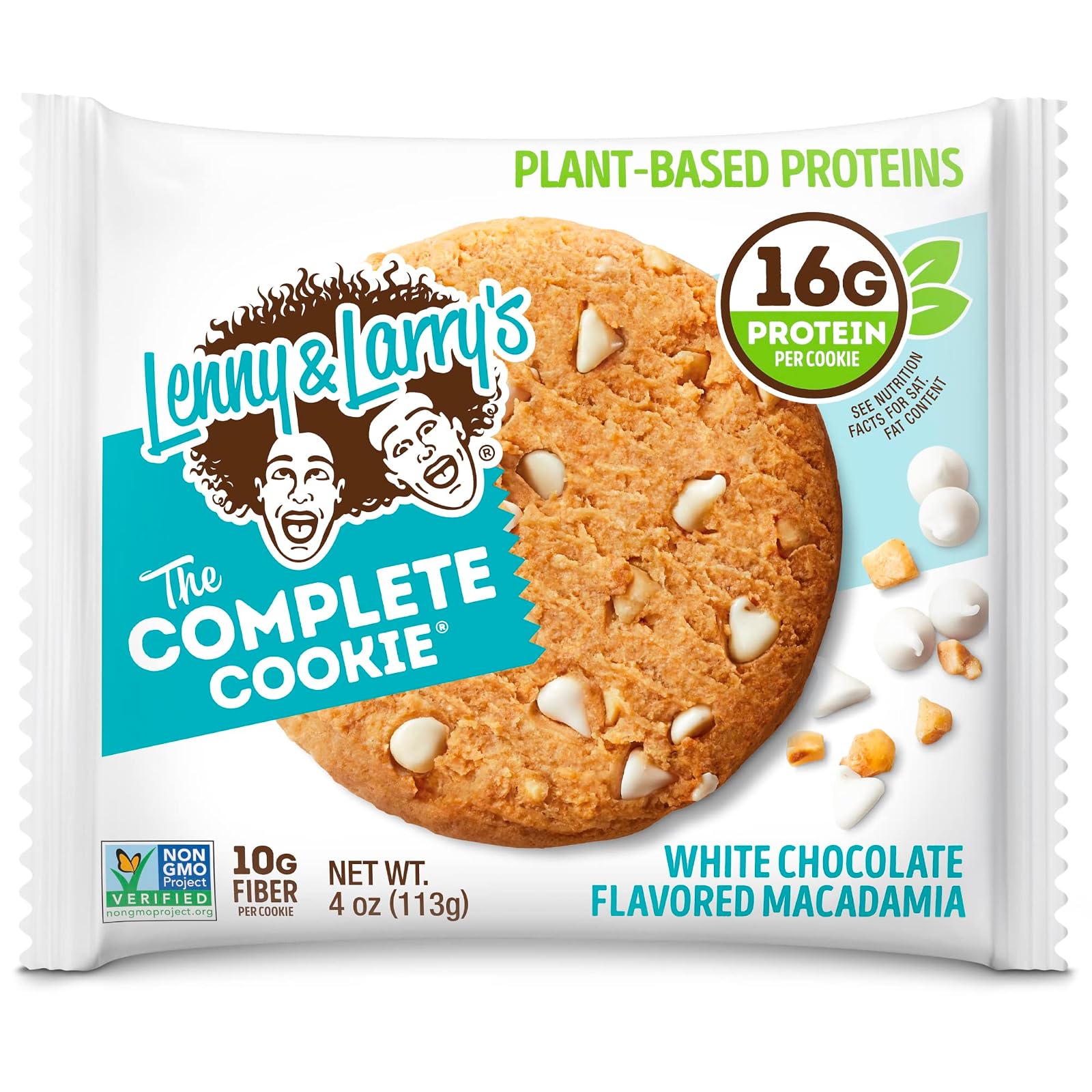 white chocolate macadamia protein treat