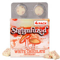 white chocolate peppermint mushrooms