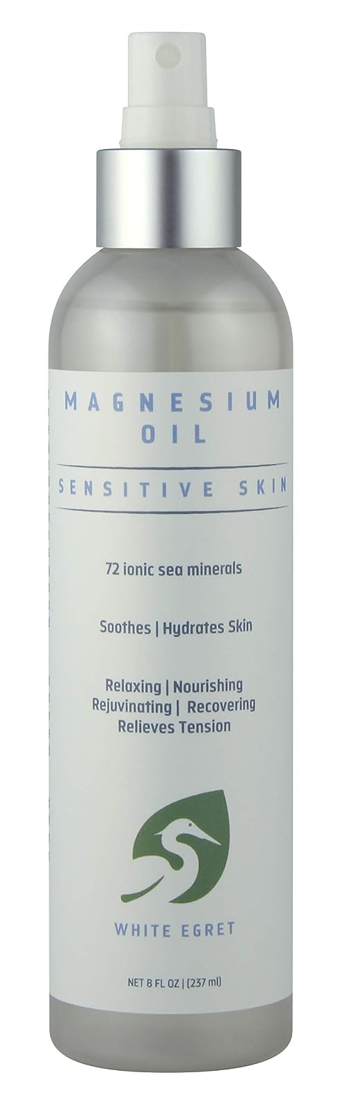White Egret magnesium oil for relaxation
