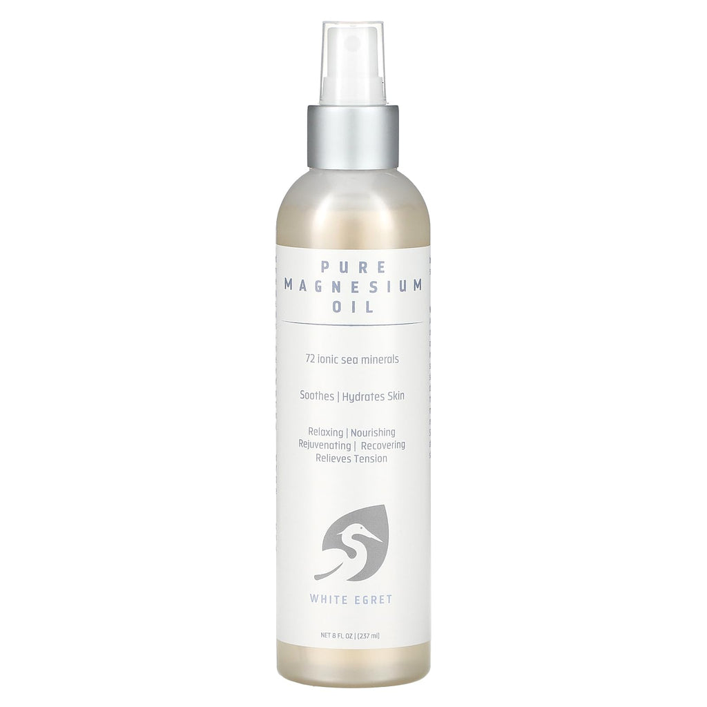 White Egret magnesium oil for relaxation