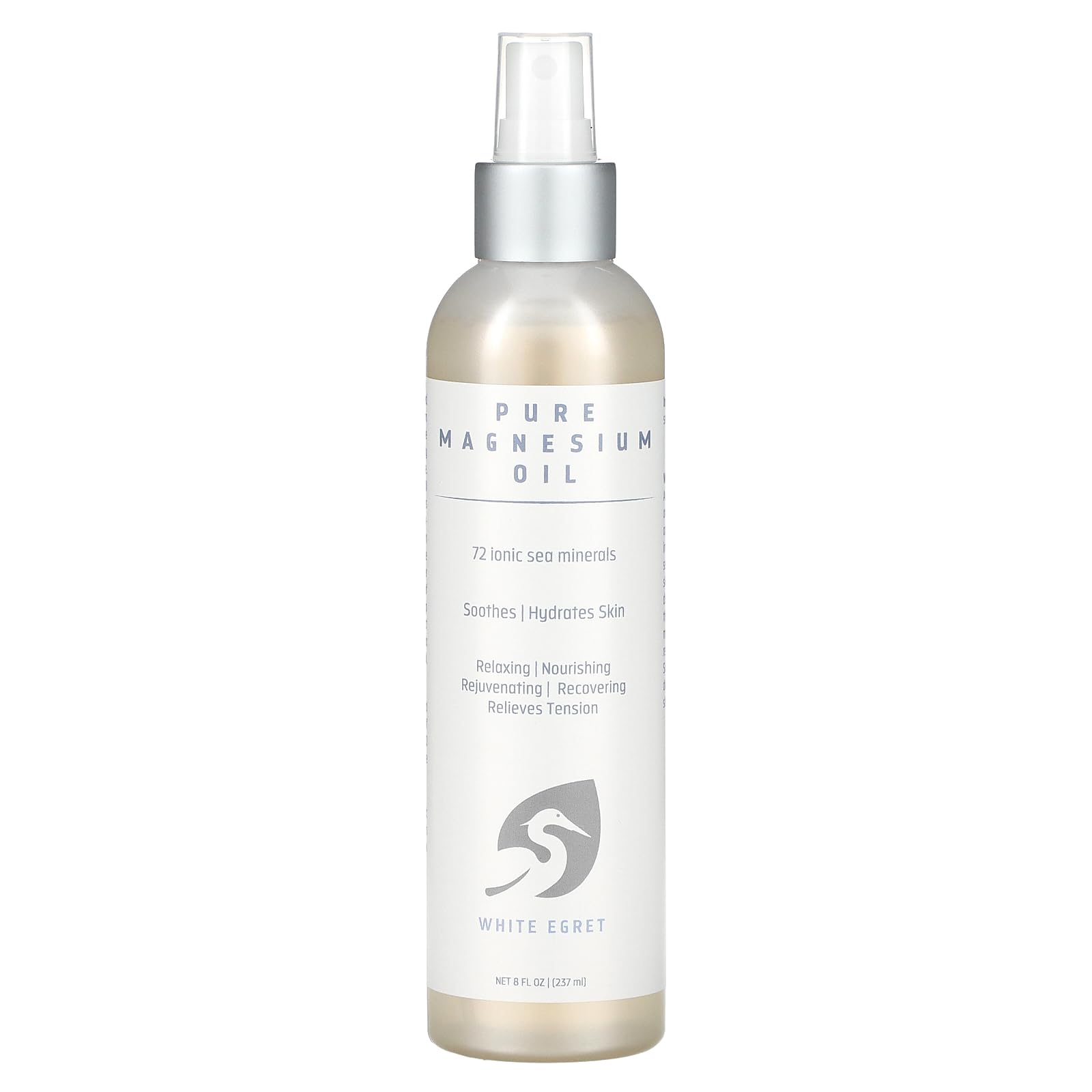 White Egret magnesium oil for relaxation