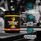 White gummy bear pre-workout flavour