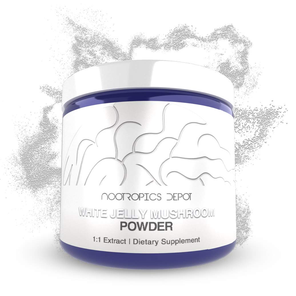 White jelly mushroom powder benefits