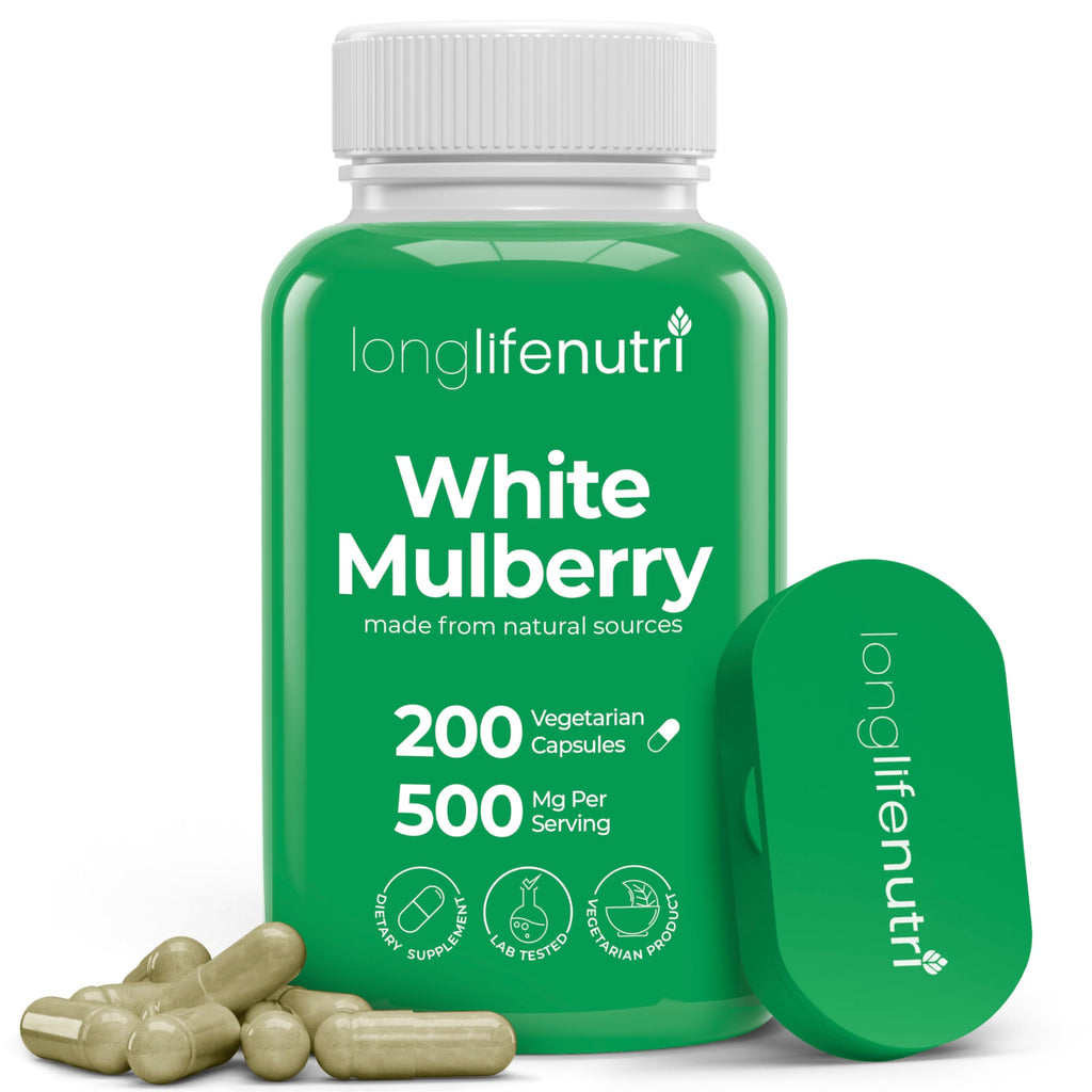 White mulberry leaf extract capsules