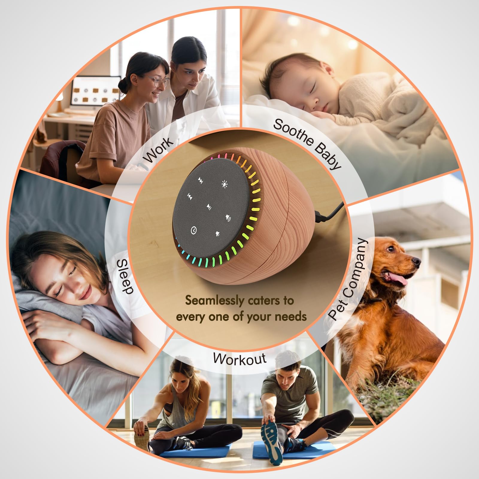 white noise for better sleep quality