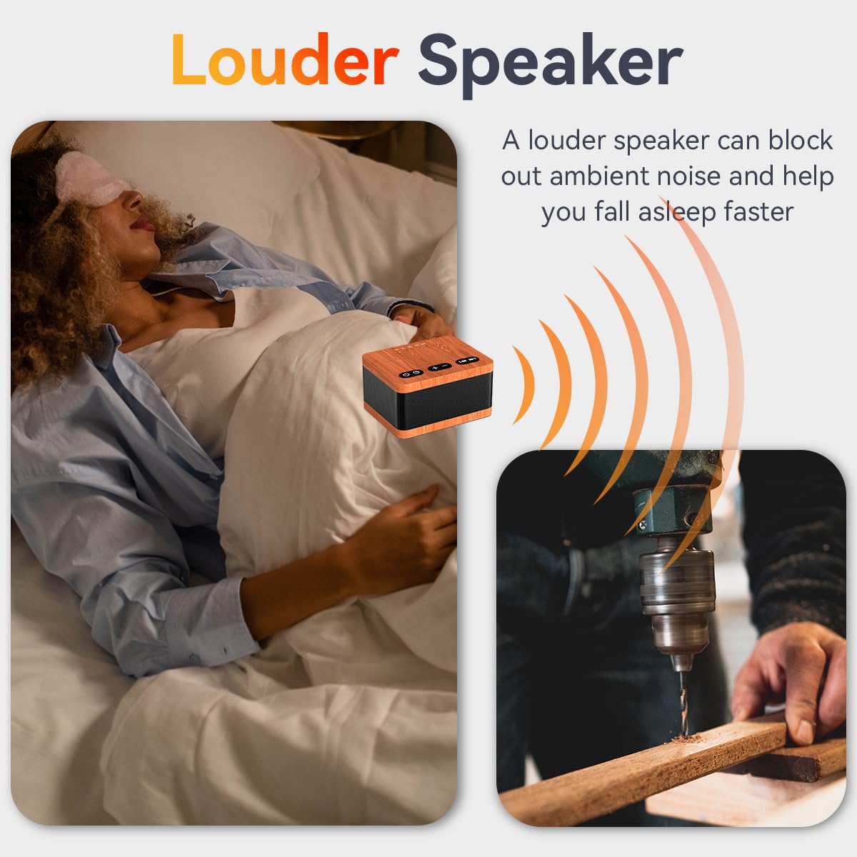 white noise machine for better sleep