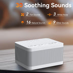 white noise machine with soothing sounds