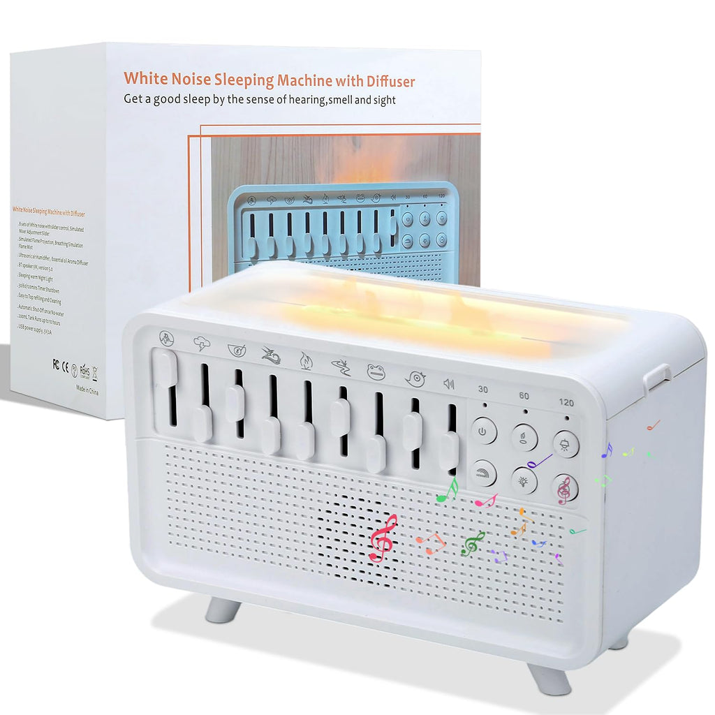 White noise night light humidifier
