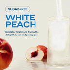 White peach electrolyte tablets for energy