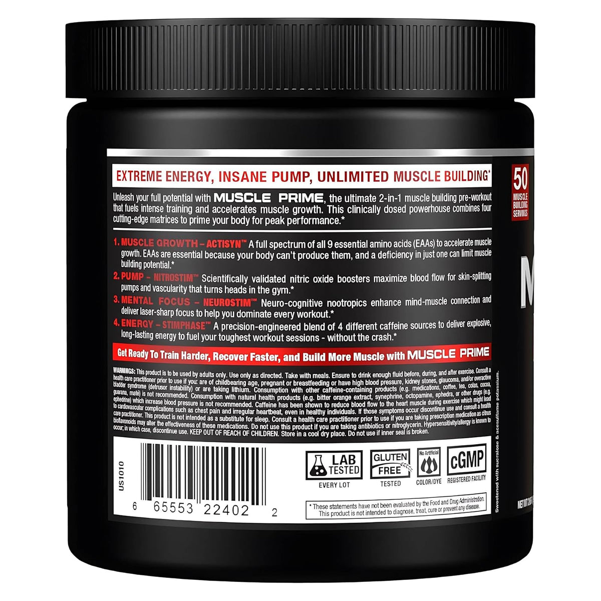 White raspberry pre-workout flavour boost