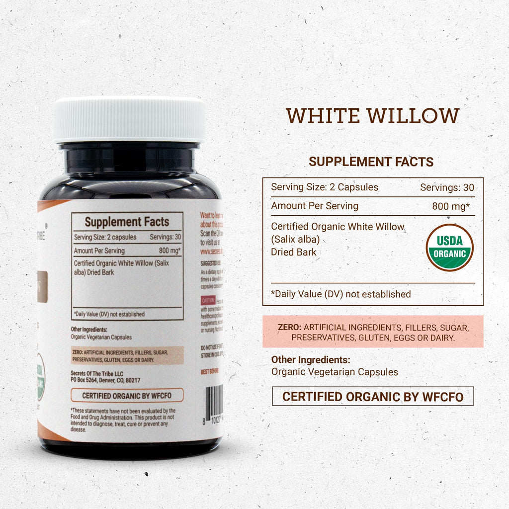 white willow bark for inflammation