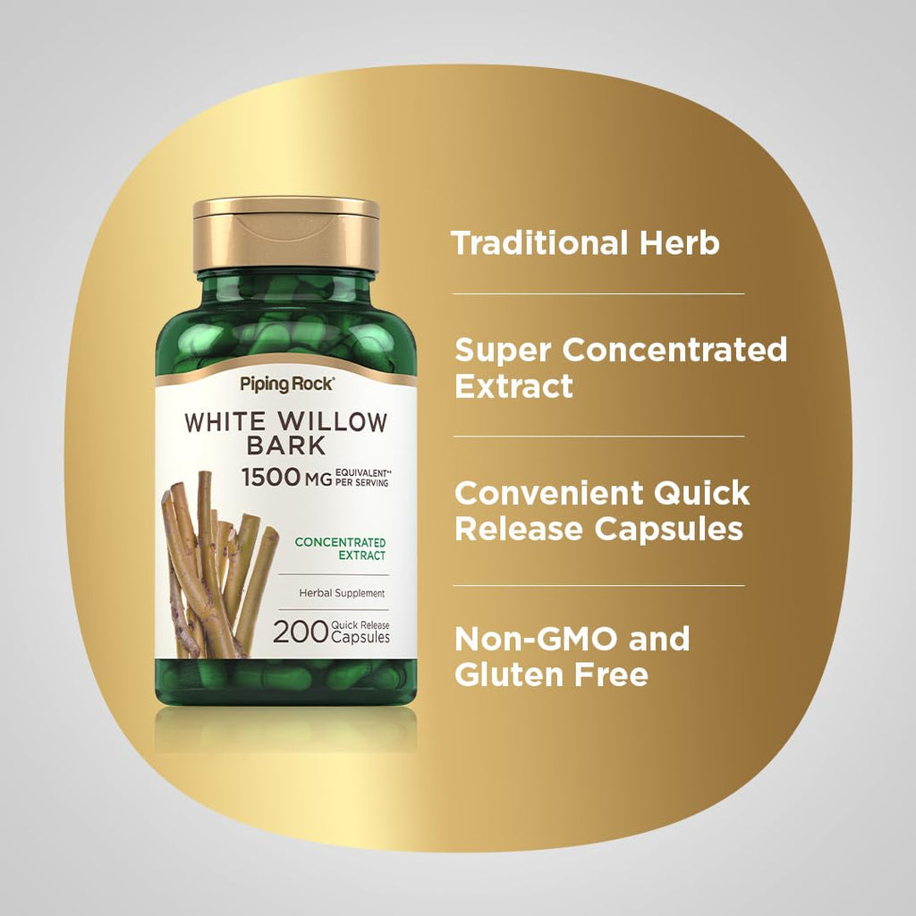 white willow bark for joint health