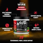 White Wire pre-workout with natural ingredients