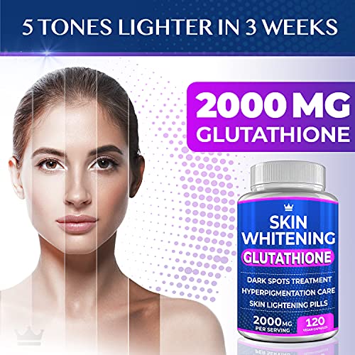 Whitening capsules for even skin tone