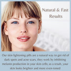 Whitening capsules for even skin tone