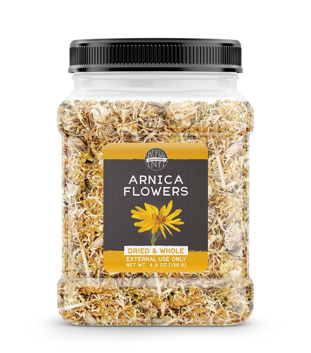 whole arnica flowers for herbal tea