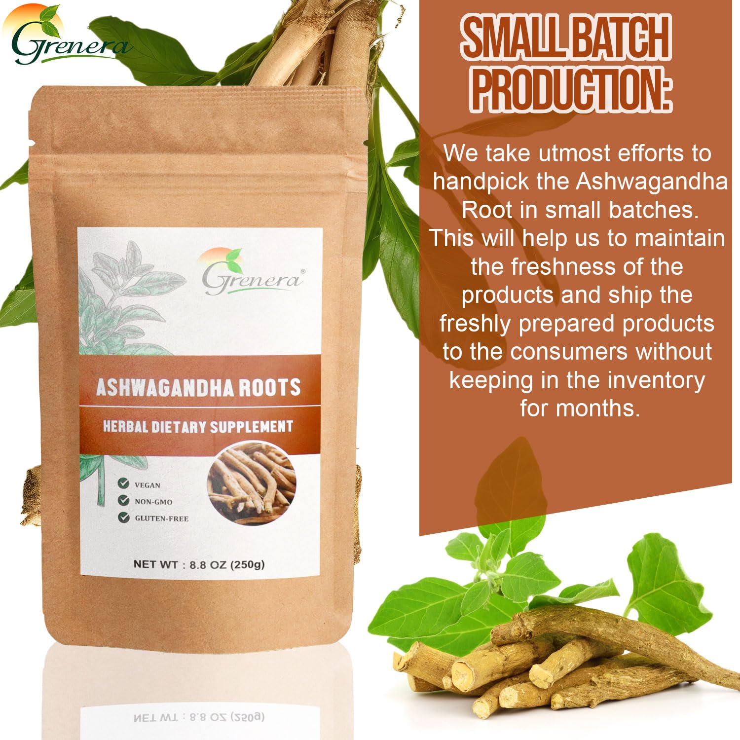 whole ashwagandha root for daily use