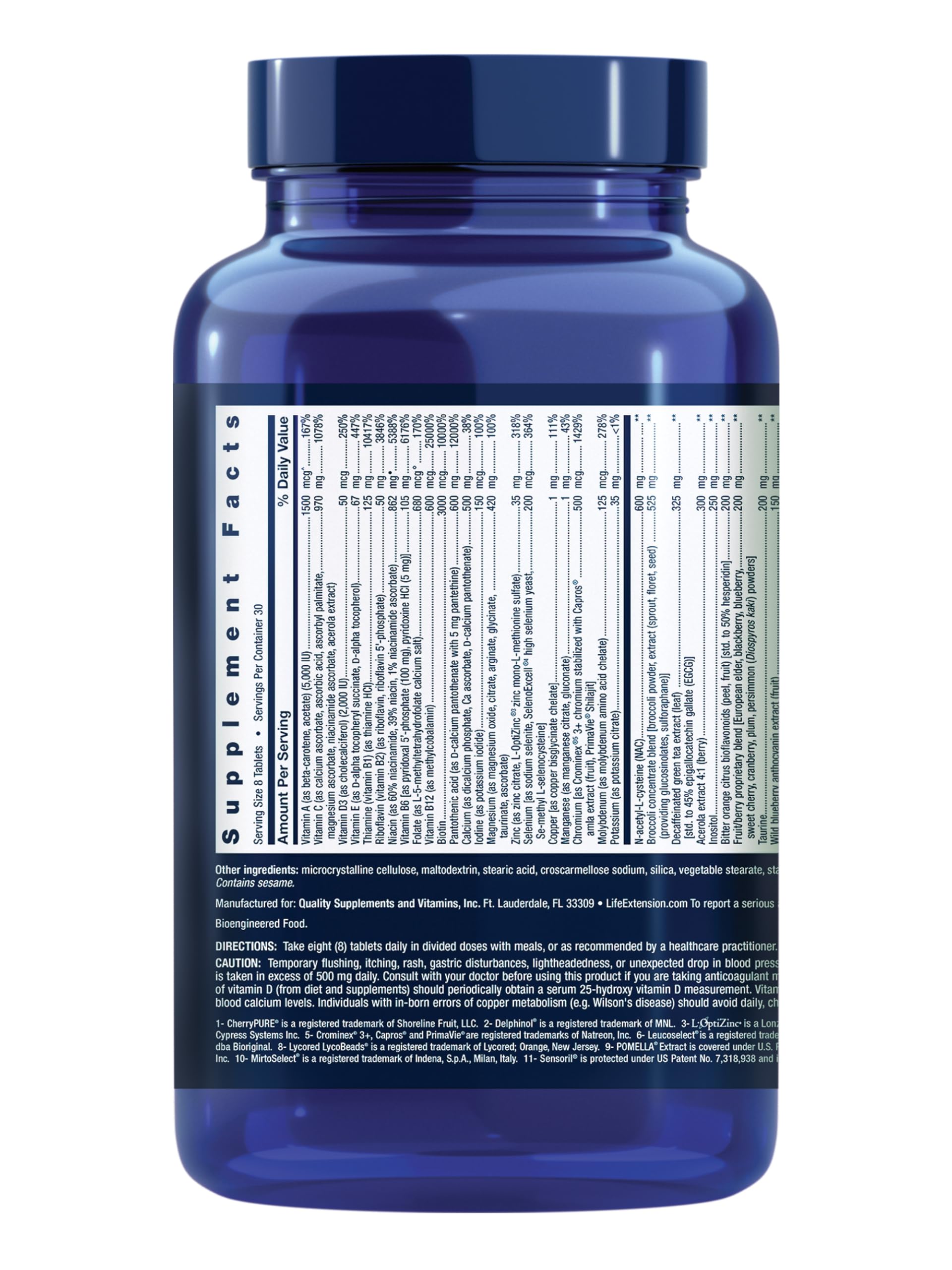 whole-body health vitamin tablets