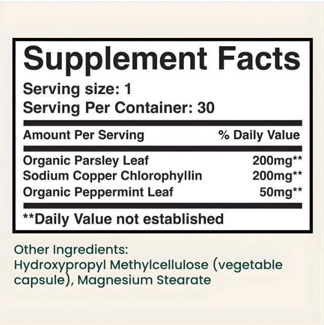 Whole Body herbal supplement for confidence