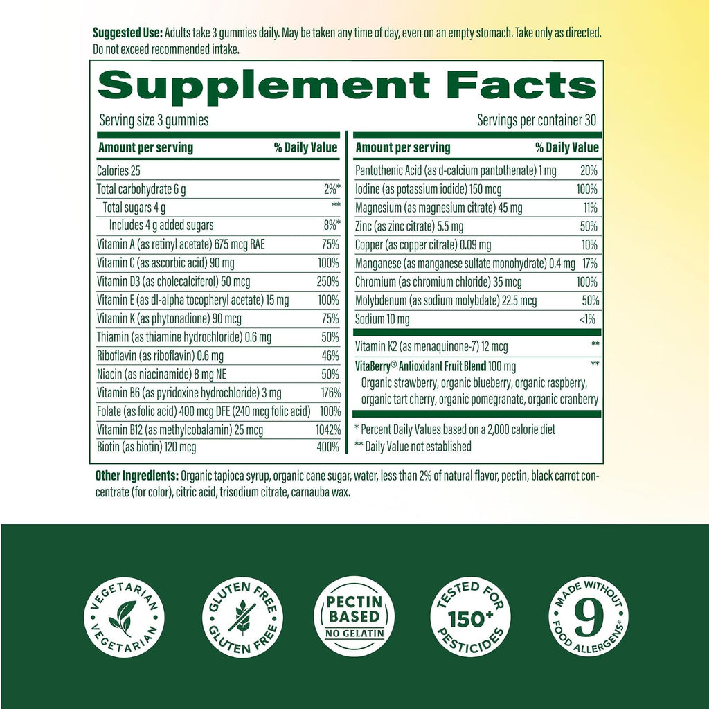 whole body support gummies for seniors