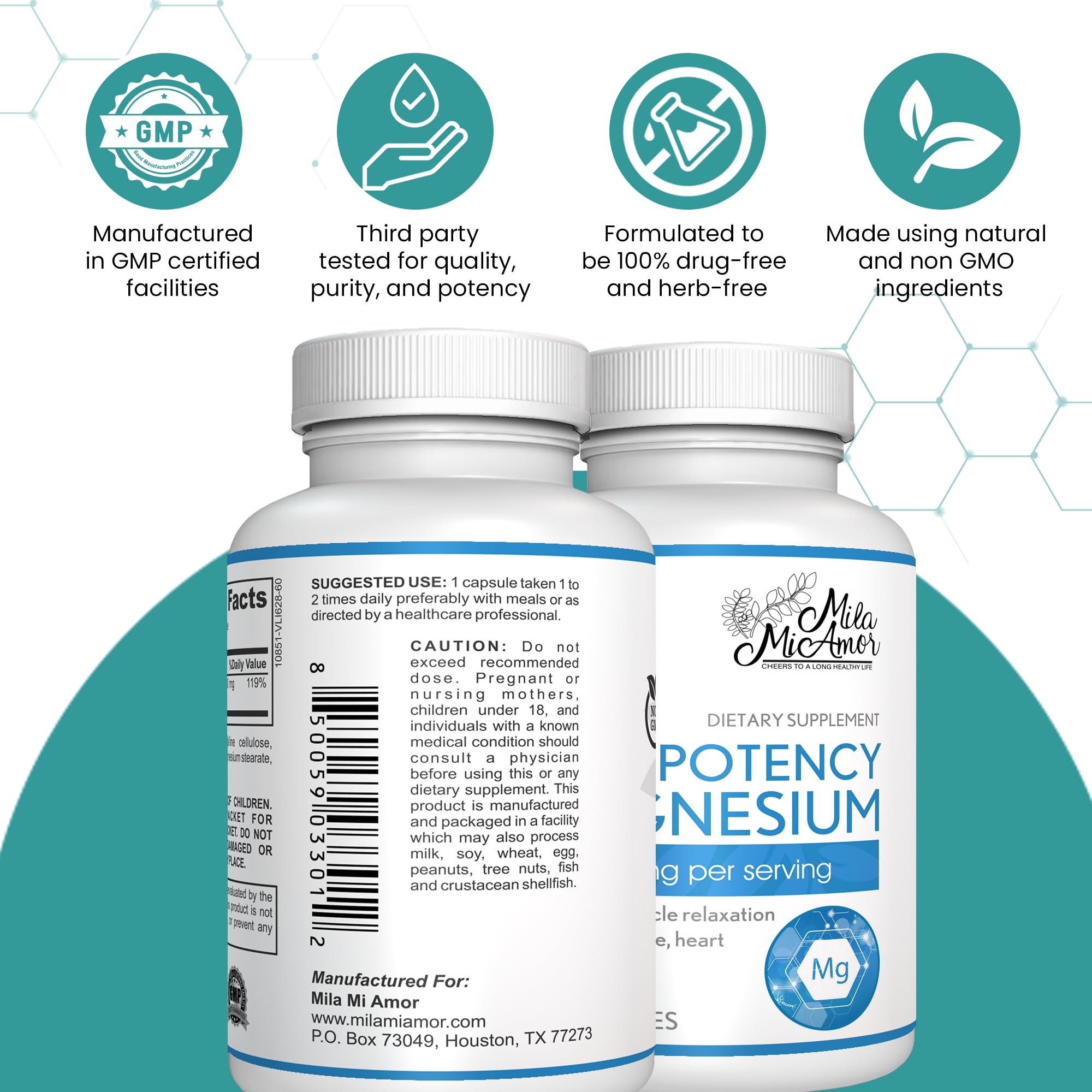 whole body support magnesium capsules