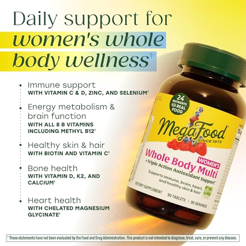 Whole body support multivitamin tablets